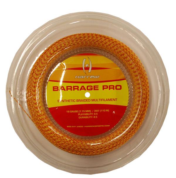 Barrage Pro Squash String, 18 Gauge, 360' Reel – Harrow Sports